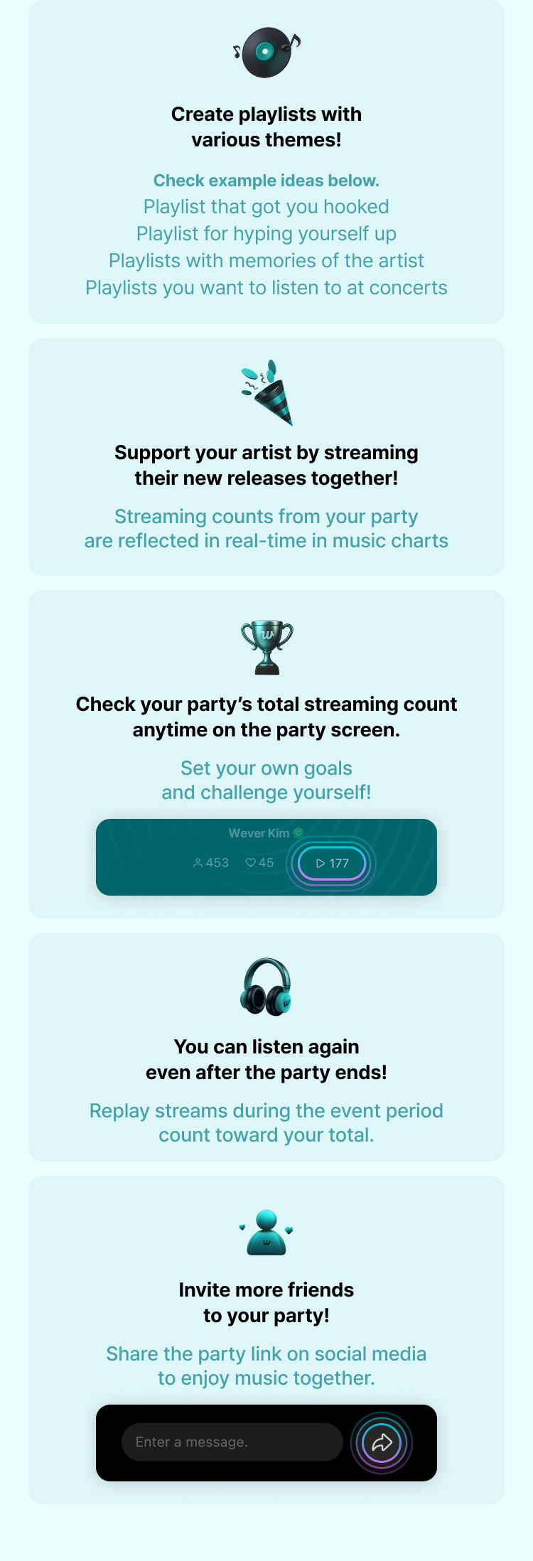 Listening Party Special Chart Event