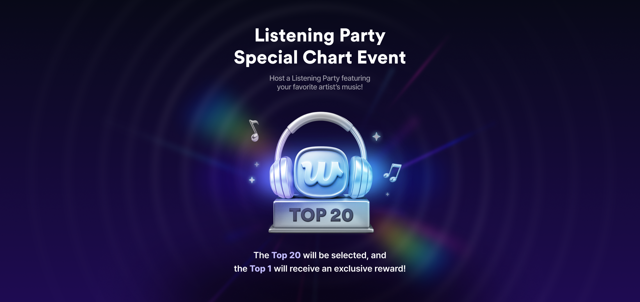 Listening Party Special Chart Event